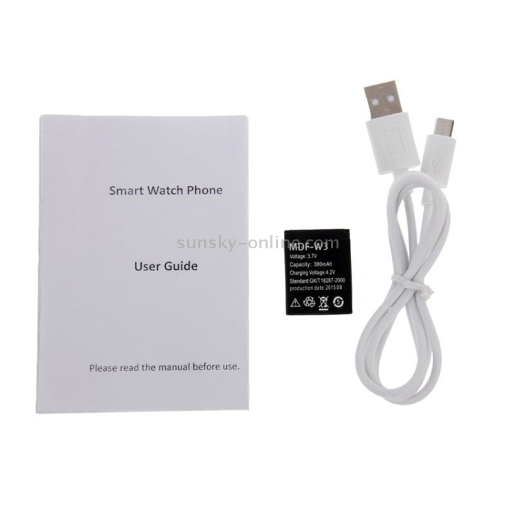 Amidea W3 1.54 inch IPS Touch Display Screen Bluetooth Smart Watch with ...