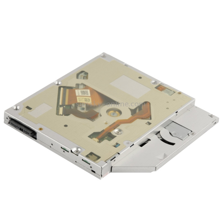 Super Slim USB 2.0 Slot-in Portable Optical DVD-RW Driver, Plug and Play