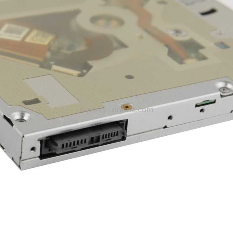 Super Slim USB 2.0 Slot-in Portable Optical DVD-RW Driver, Plug and Play