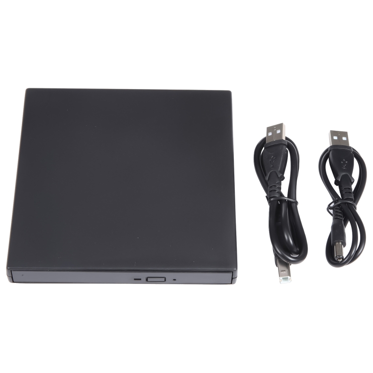 USB Slim Portable Optical Drive (CD-ROM)(Black)