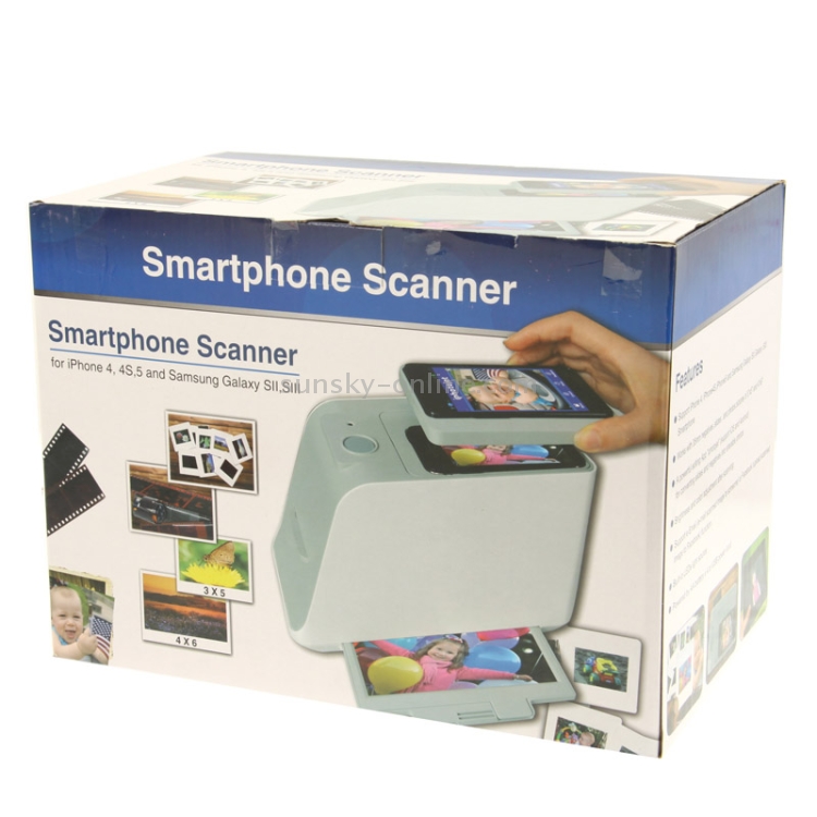 iPhotojet Smartphone Photo and Negative Scanner for iPhone 5 / iPhone 4 ...