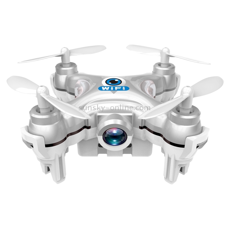 CX-10W WiFi 6-axis Gyro 4-Channel 2.4GHz RC Mini Quadcopter with Camera ...