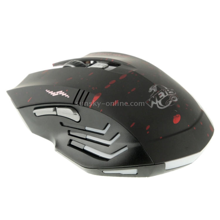 WEYES 2.4GHz 1000-1600 DPI Wireless 6D Game Mouse with USB Mini ...