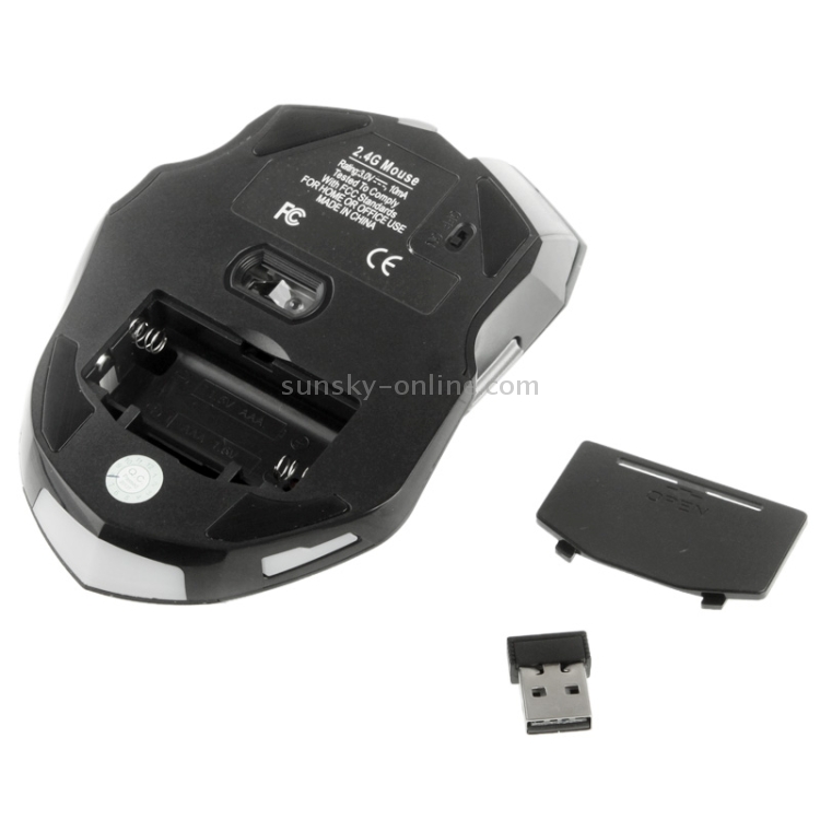 WEYES 2.4GHz 1000-1600 DPI Wireless 6D Game Mouse with USB Mini ...