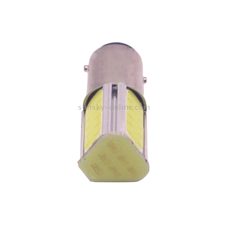 1157 4.5W 240LM แสงสีขาว 4 LED COB ไฟเบรกรถยนต์ไฟเลี้ยวหลอดไฟ DC 12-24V