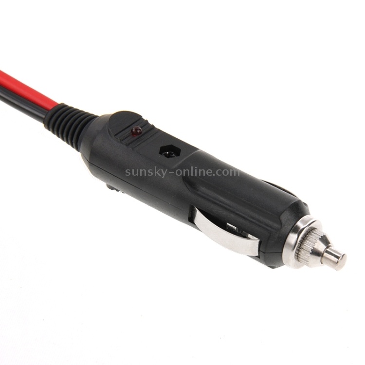 Divisor del adaptador del cable de la extensión del enchufe del encendedor de cigarrillos de 4 ...