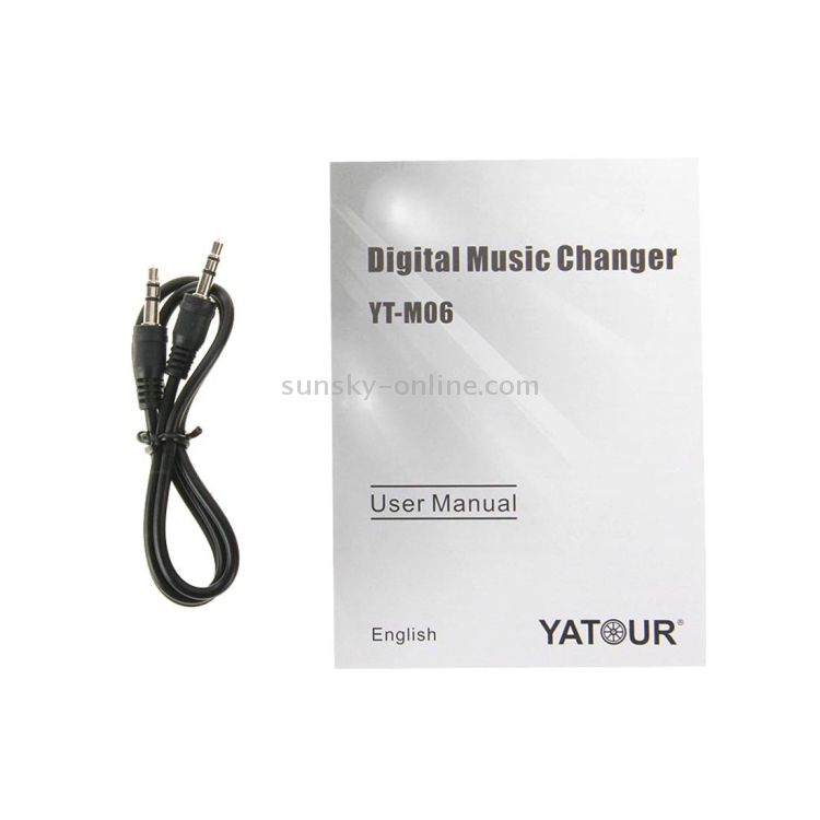 Yatour YT-M06 Digital Music Changer พร้อมสาย Sony AI-NET สำหรับซีดี Sony Series รองรับ USB / SD ...