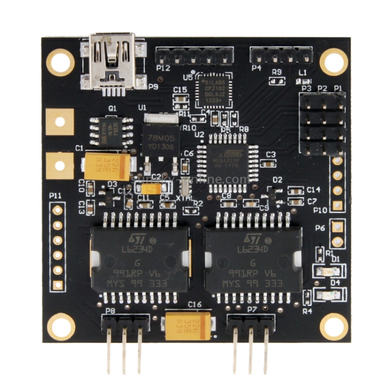 AlexMos 3-Axis Brushless Gimbal Controller met 3e module V2.2B2 en sensor