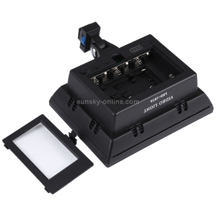 LED-187A 187 ไฟวิดีโอ LED สำหรับกล้องถ่ายรูป / กล้องวิดีโอและ 7.4V ...
