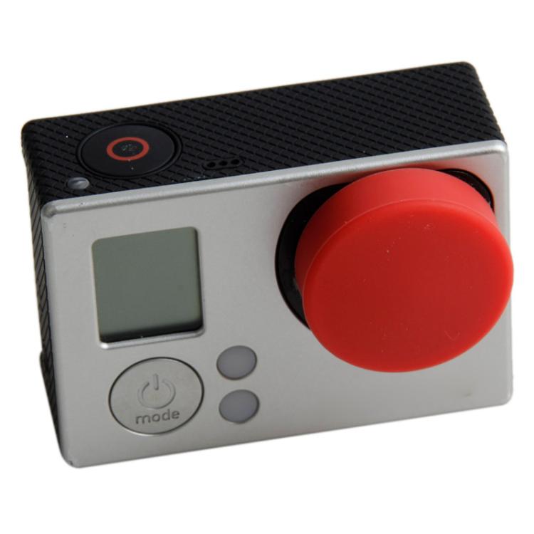 GoPro Hero4 / 3 + (적색) 용 TMC 둥근 실리콘 Len Cap