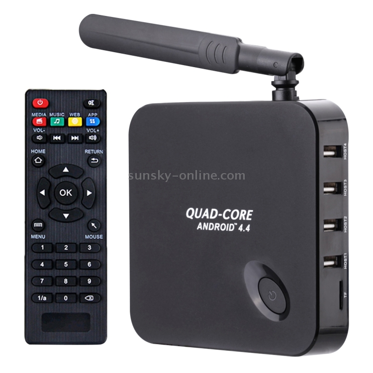 F6 HD 1080P Smart TV Box, Rockchip 3128 Quad-Core 1.3GHZ, RAM: 1GB, ROM ...