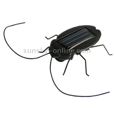 Solar Cockroach with micro vibration motor