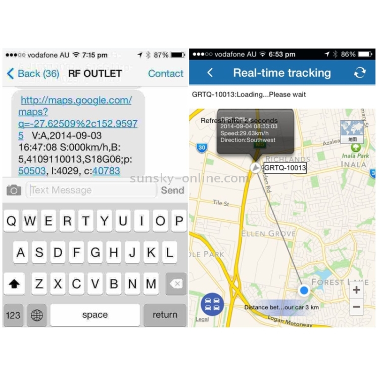GPS-108 TKSTAR Mini Waterproof GPS Tracker GSM AGPS Tracking System for ...