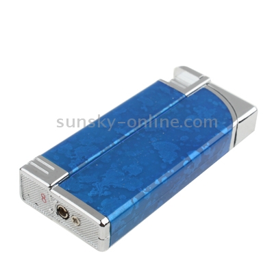 2 in 1 (Lighter + Electric Shock) Magic Trick Prank (Blue)