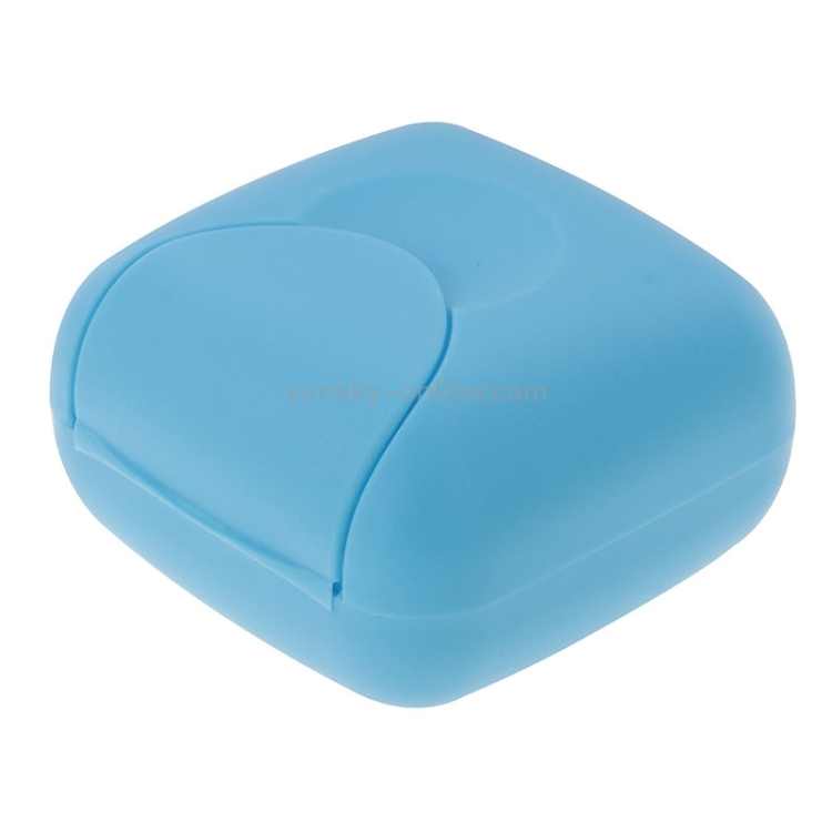 Creative Plastic Travel Soap Box with Cover and Lock, Small Size ...