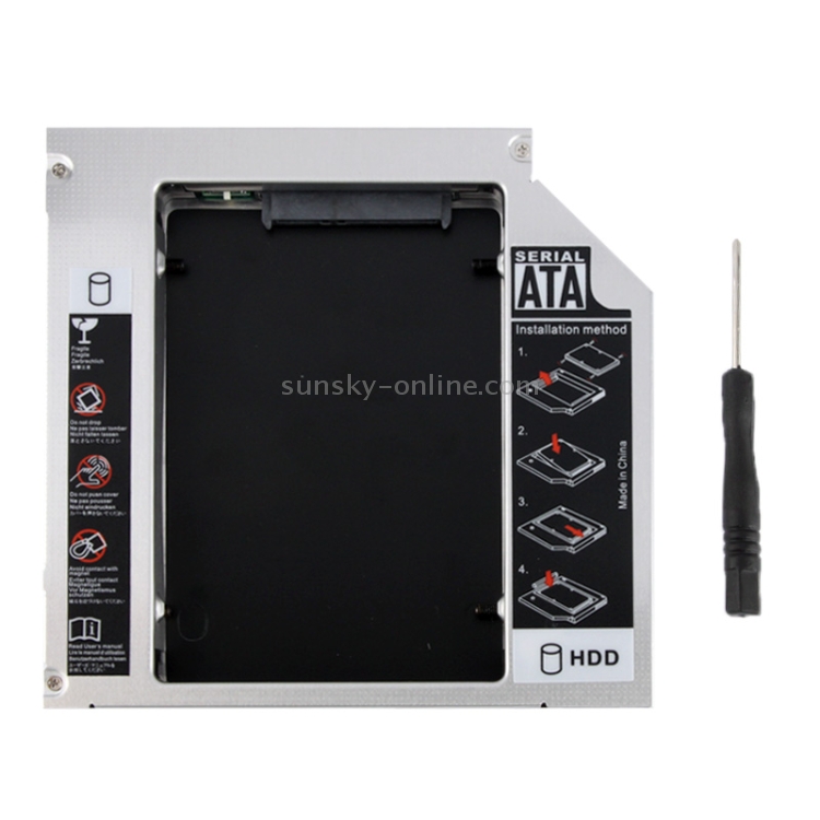 Caddy universal para segundo disco duro de 2,5 pulgadas, IDE a SATA HDD ...