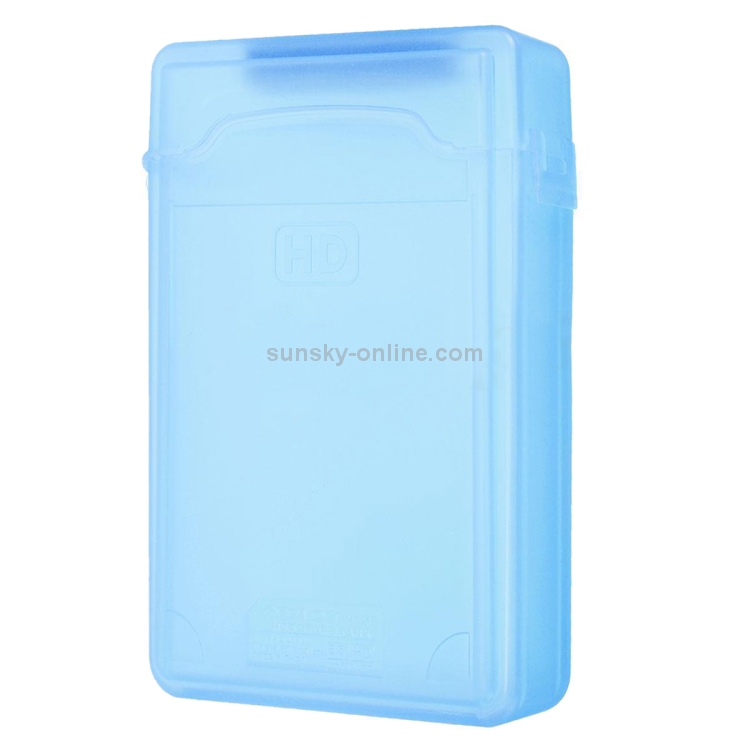 3.5 inch Hard Drive Disk HDD SATA IDE Plastic Storage Box Enclosure ...