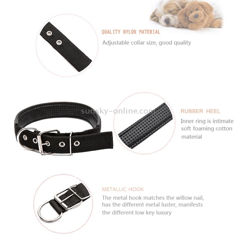 Foam Cotton Polyester Pet Collars Pet Neck Strap Dog Neckband Cats Dogs ...