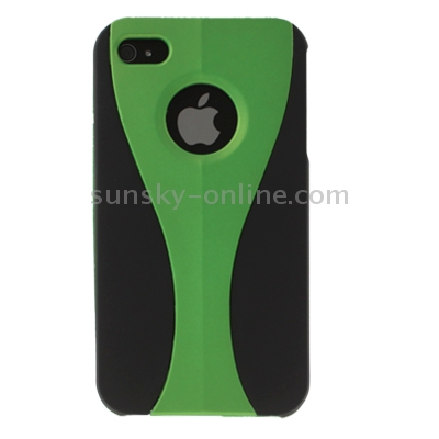 2 in 1 (Front + Split-type Back Cover) Plastic Case for iPhone 4 & 4S ...