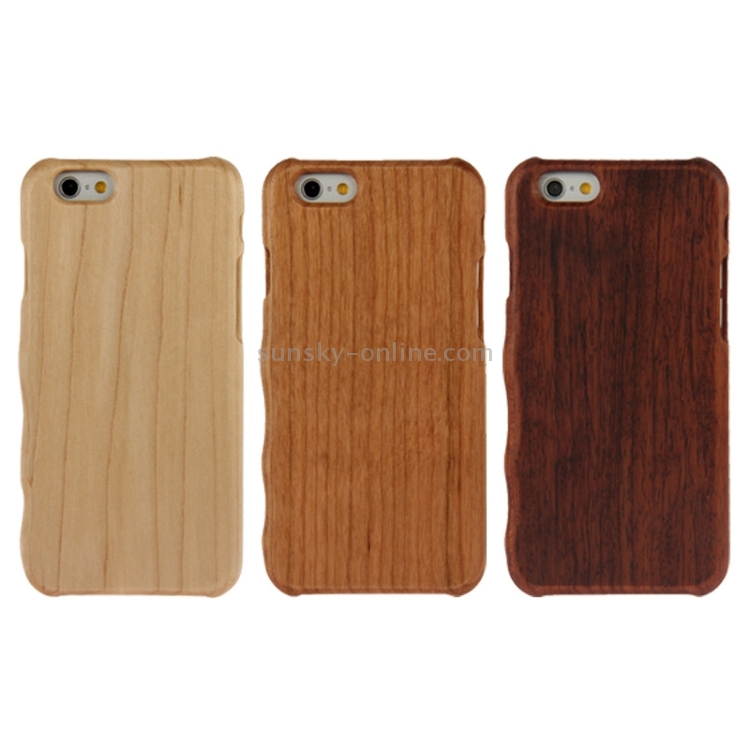 Lightweight Left Hand Grasp Design Cherry Wooden Case for iPhone 6 & 6S ...