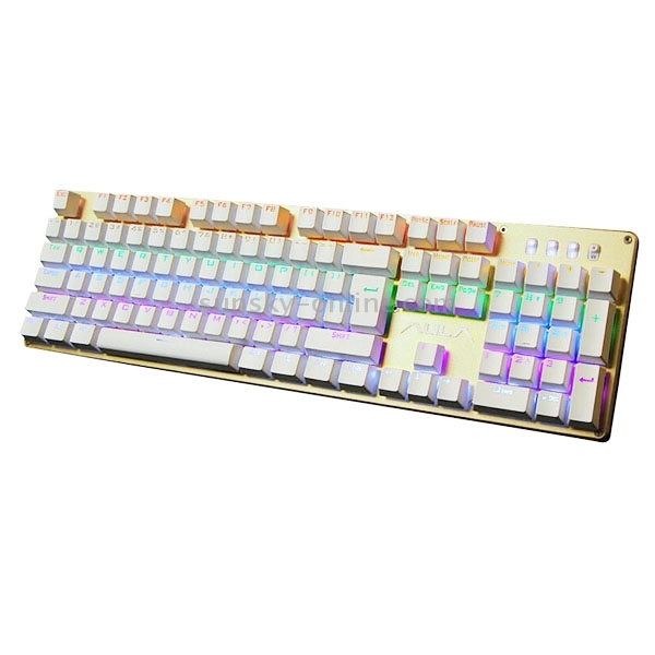 Aula F2010 104 Keys Wired USB Gaming Mechanical Keyboard with Multi ...
