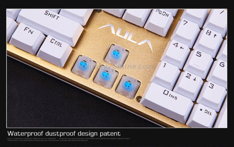 Aula F2010 104 Keys Wired USB Gaming Mechanical Keyboard with Multi ...