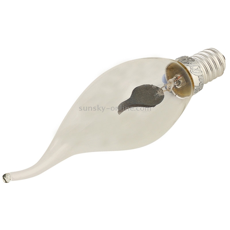 YouOKLight E14 1.6W Flame-Shaped LED Globe Bulb Lamp