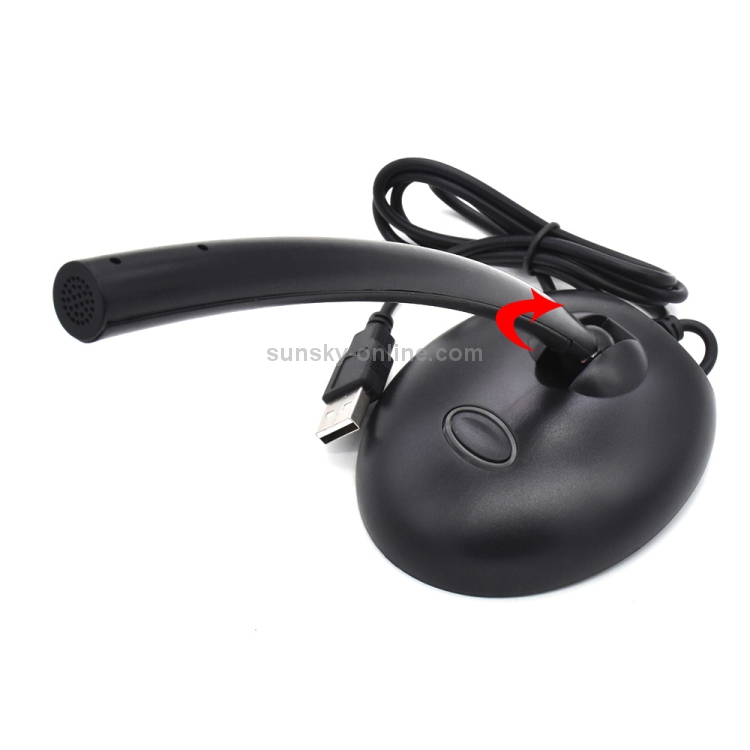 USB Microphone (Microphone in ADC Digital Audio Input)(Black)