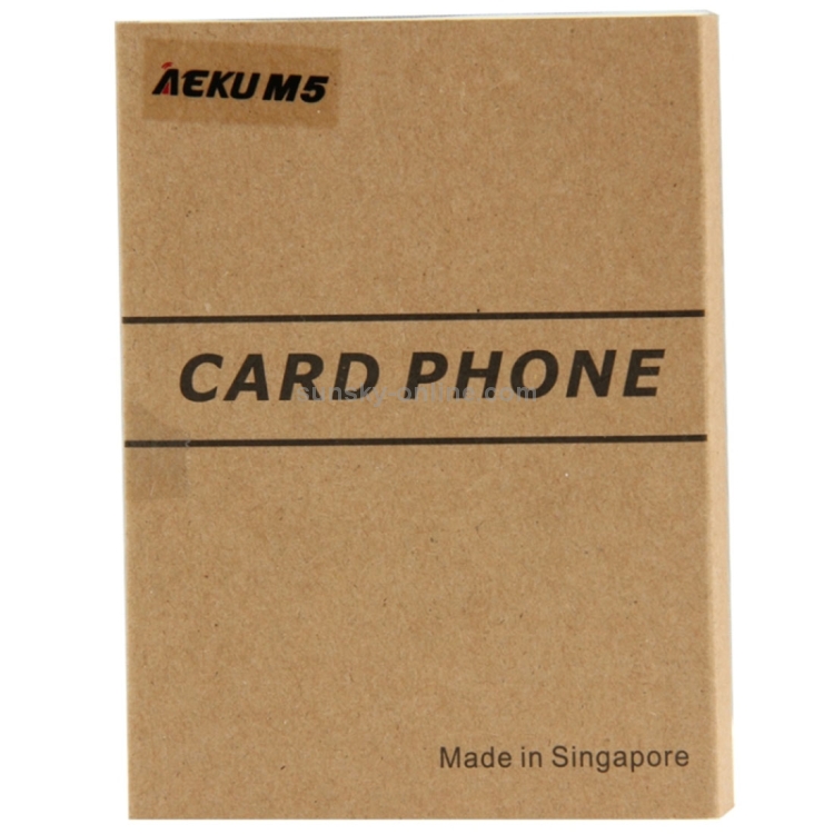 AEKU M5 GSM Mobile Card Phone