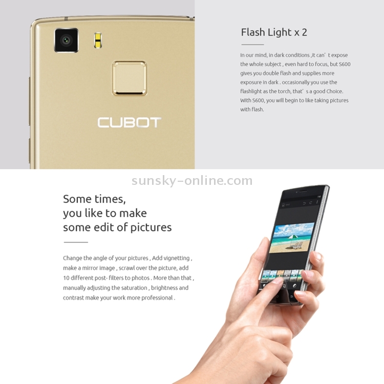 CUBOT S600, 2GB+16GB