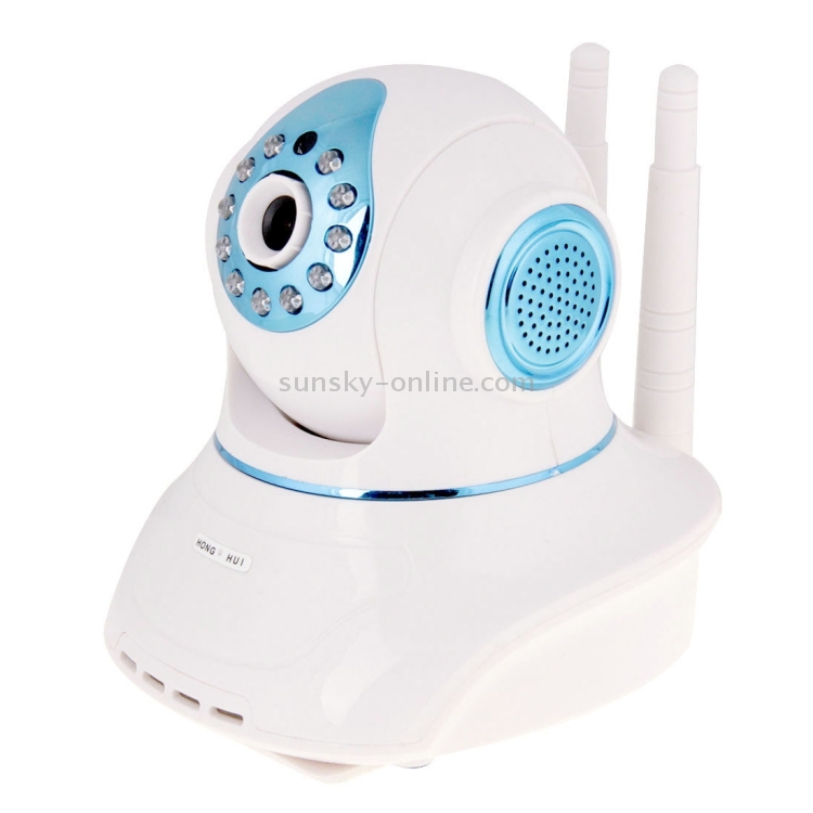 HD 720P Wireless WiFi Night Vision IP Camera with Alarm System, Support ...