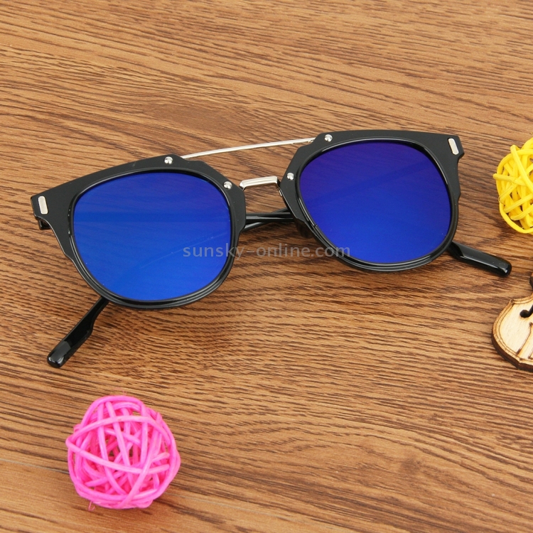 Uv400 Uv Protection Metal Pc Frame Ac Lens Sunglasses