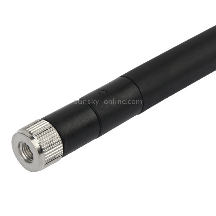 Antena de red inalámbrica RP-SMA de 7dBi (negra)