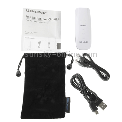 B-LINK BL-MP01 150Mbps 802.11b/g/n Wireless Portable Pocket Router, Sign Random Delivery