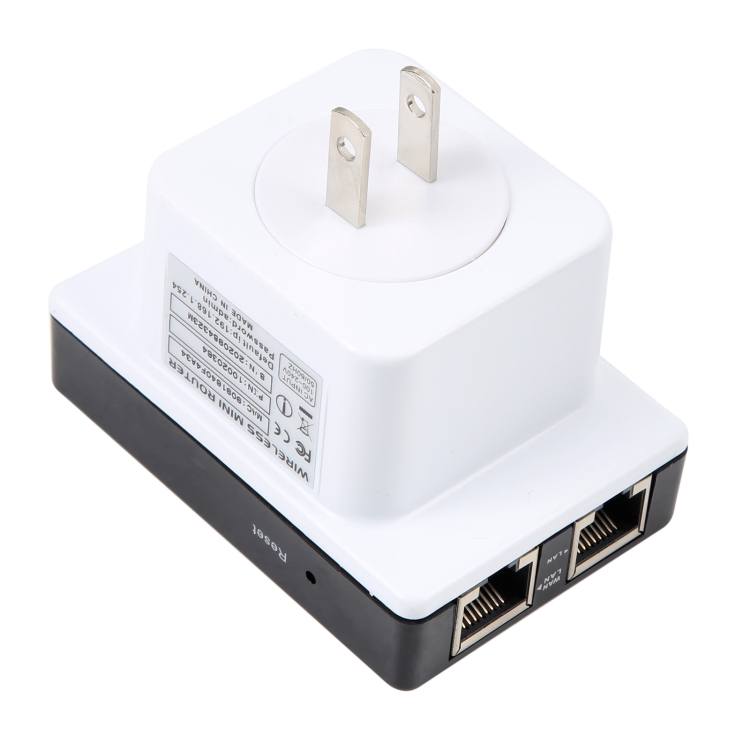 US Plug 300Mbps Wireless-N Mini Router, รองรับ AP / Client / Router ...