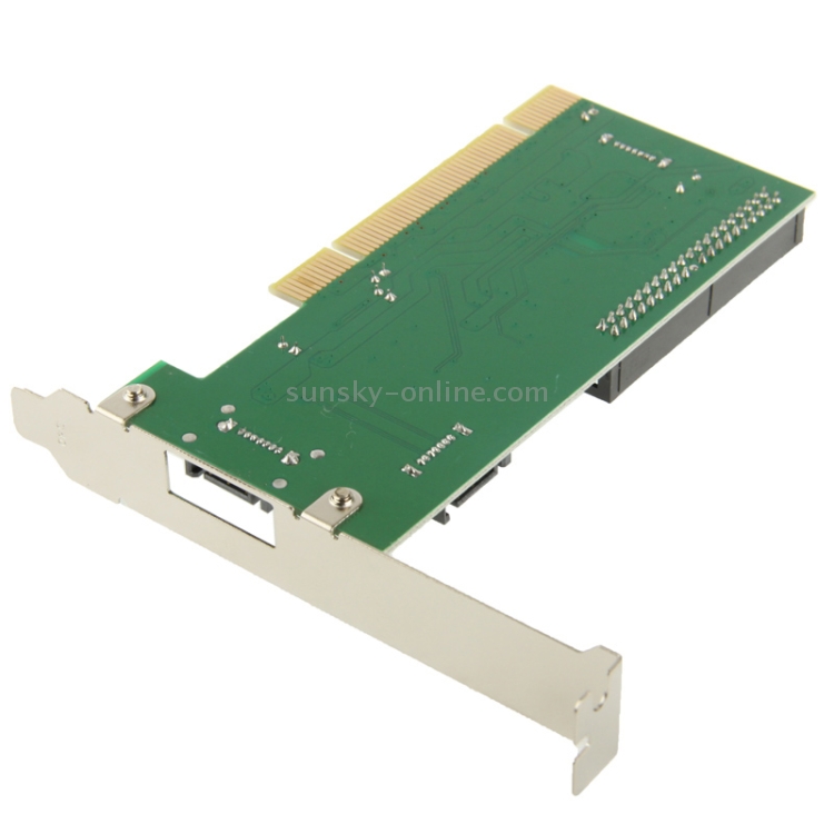 PCI SATA เป็น IDE Serial ATA Card / Controller Card (สีเขียว)