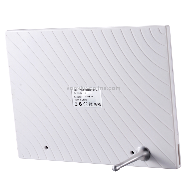101 인치 Led 디스플레이 멀티미디어 음악 및 영화 플레이어 리모컨이있는 디지털 포토 프레임 Allwinner E200s 프로그램 Usb 디스크 Sd 카드 지원