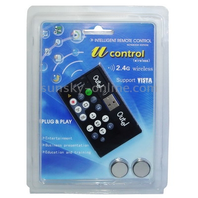 Intelligent Wireless USB Laptop Notebook Remote Control Supports VISTA