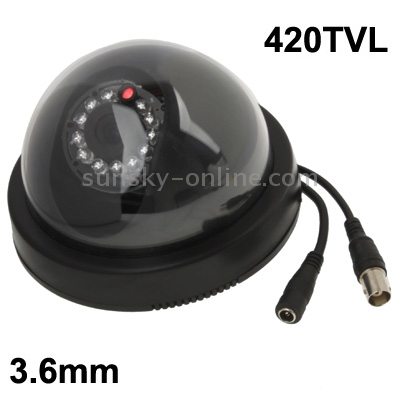1/3 SHARP Color 420TVL CCD Waterproof Camera, IR Distance: 10m, Lens ...