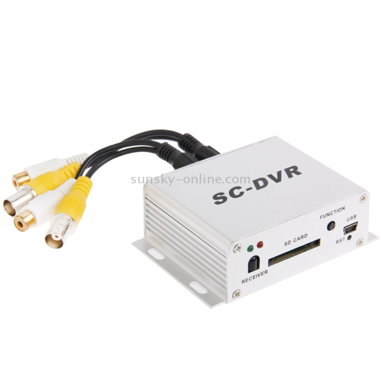 SC-DVR 1-CH Mini Digital Video Recorder with Motion Detected / Mixing ...