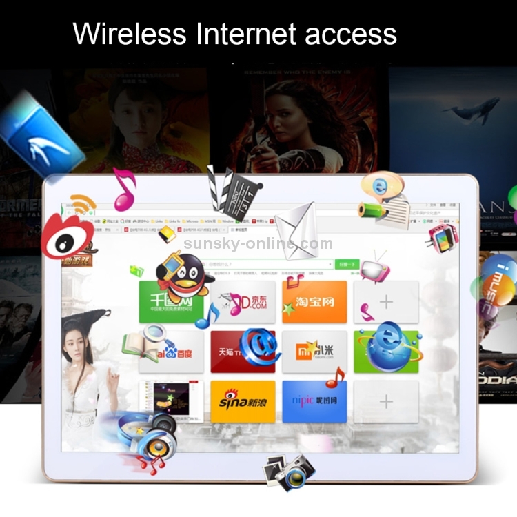 4G Phone Call Tablet PC, 10.1 inch, 2GB+32GB, Support Google Play