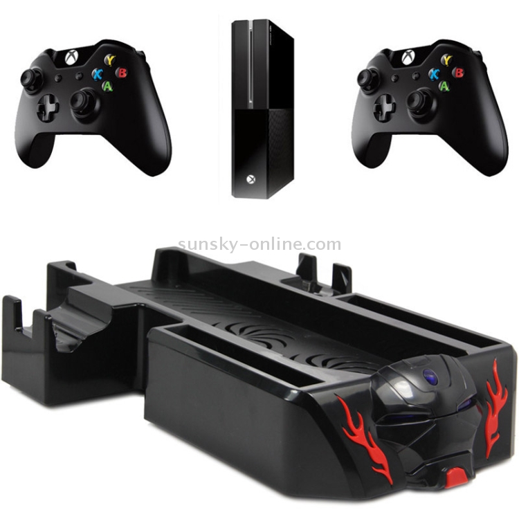 Dual Cool Console Stand Fan Cooling System Controllers Charger for Xbox ...