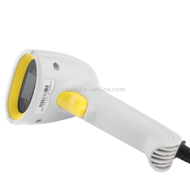 USB Laser Handheld Barcode Scanner(XYL-810), Light Grey