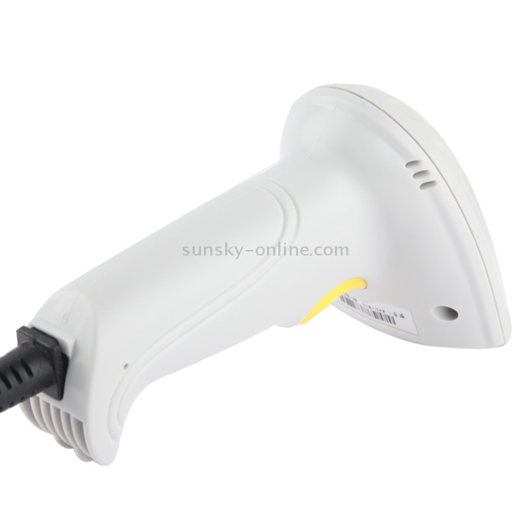 USB Laser Handheld Barcode Scanner(XYL-810), Light Grey
