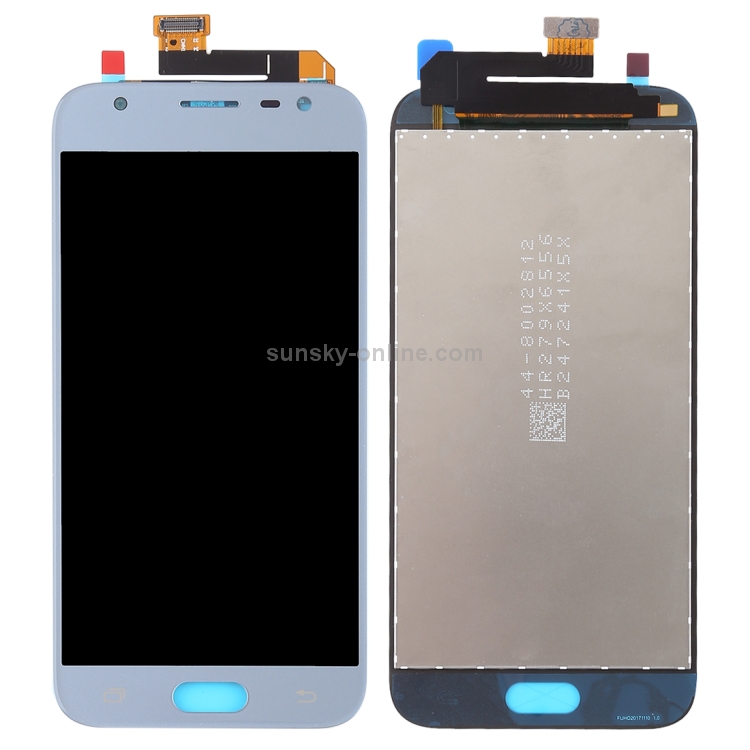 หน้าจอ LCD ต้นฉบับและชุดประกอบ Digitizer สำหรับ Galaxy J3 (2017), J330F / DS, J330G / DS (สีน้ำเงิน)