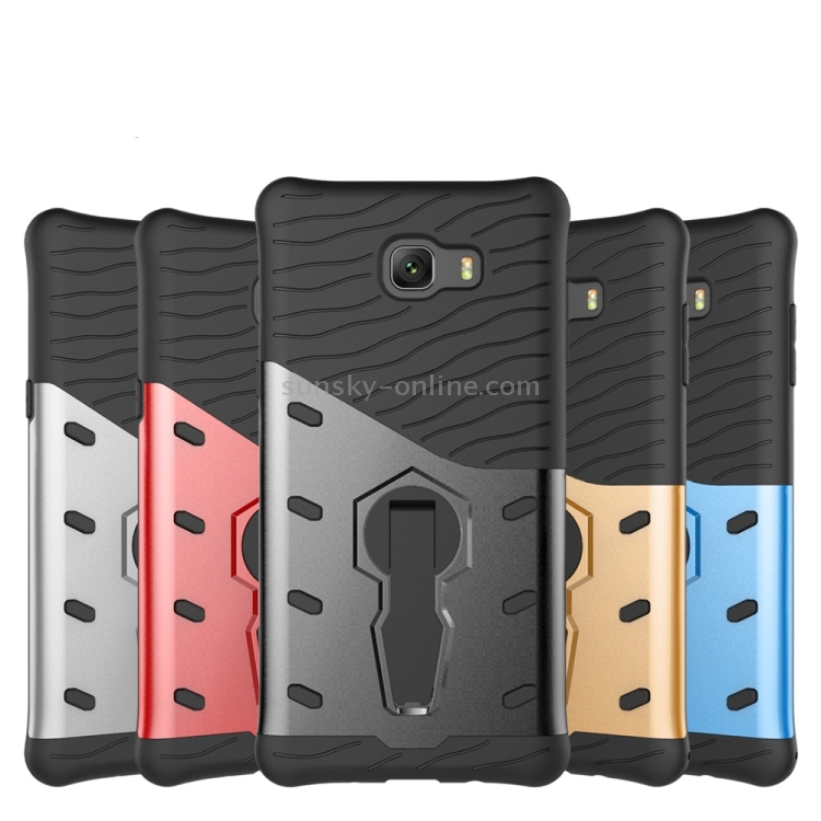 สำหรับ Galaxy C9 Pro 360 องศา Spin Sniper Hybrid เคสกันกระแทกเคส TPU ...