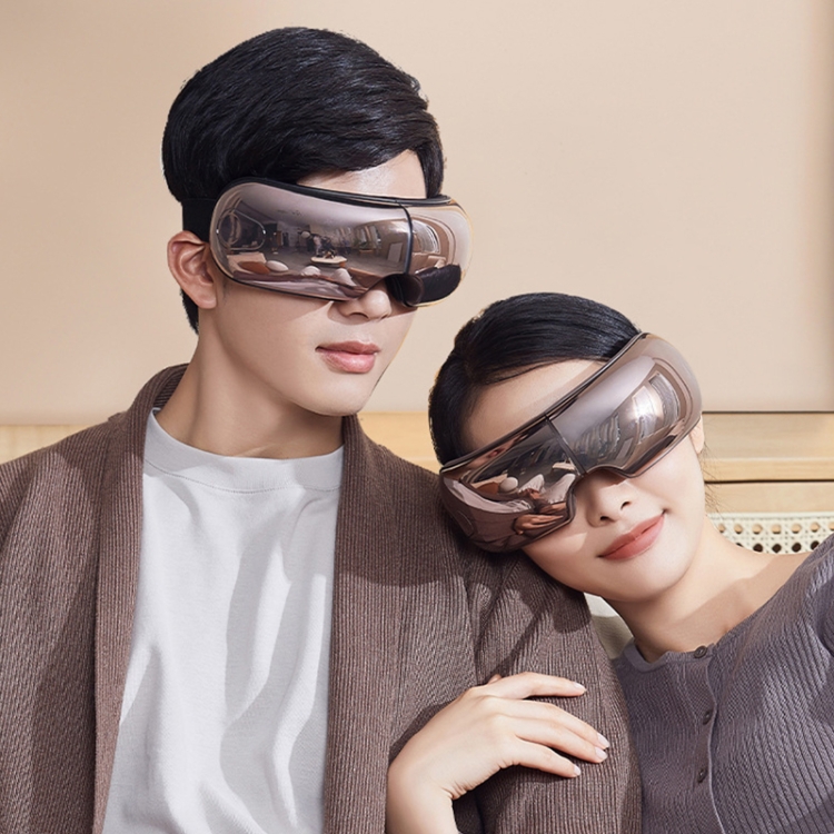 Smart Hot Compress Air Pressure Vibration Eye Massager Visual Massage ...