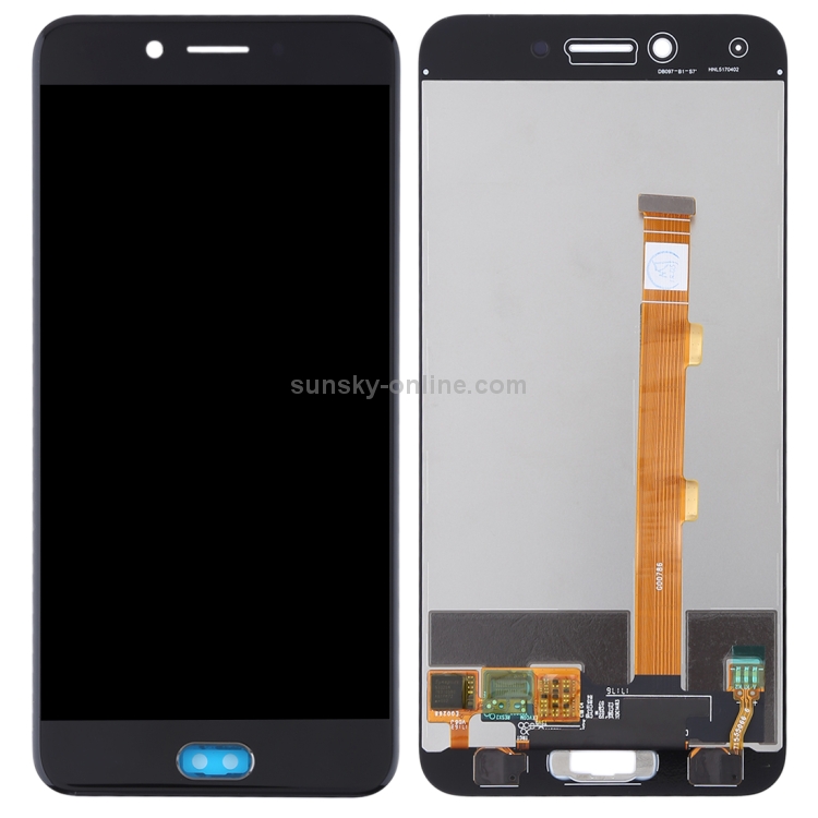 TFT LCD Screen for OPPO A77 with Digitizer Full Assembly(Black)