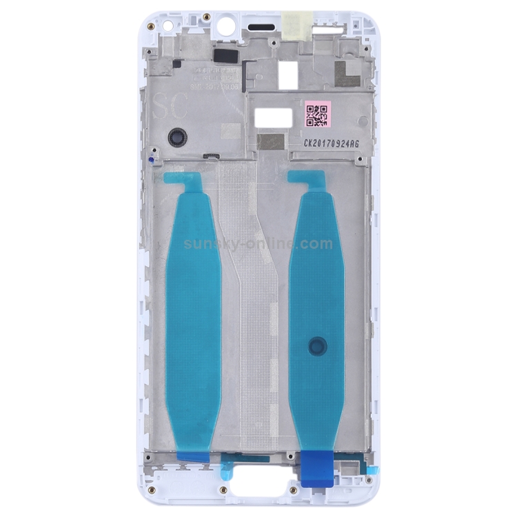 Asus Zenfone 4 Max ZC554KL X00IS X00ID (흰색) 용 전면 하우징 LCD 프레임 베젤 플레이트