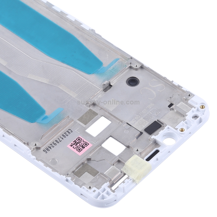 Asus Zenfone 4 Max ZC554KL X00IS X00ID (흰색) 용 전면 하우징 LCD 프레임 베젤 플레이트